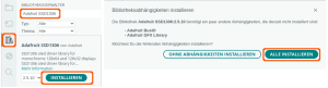 Bibliothek Adafruit_SSD1306 – Projekte für Arduino und ESP32 ...